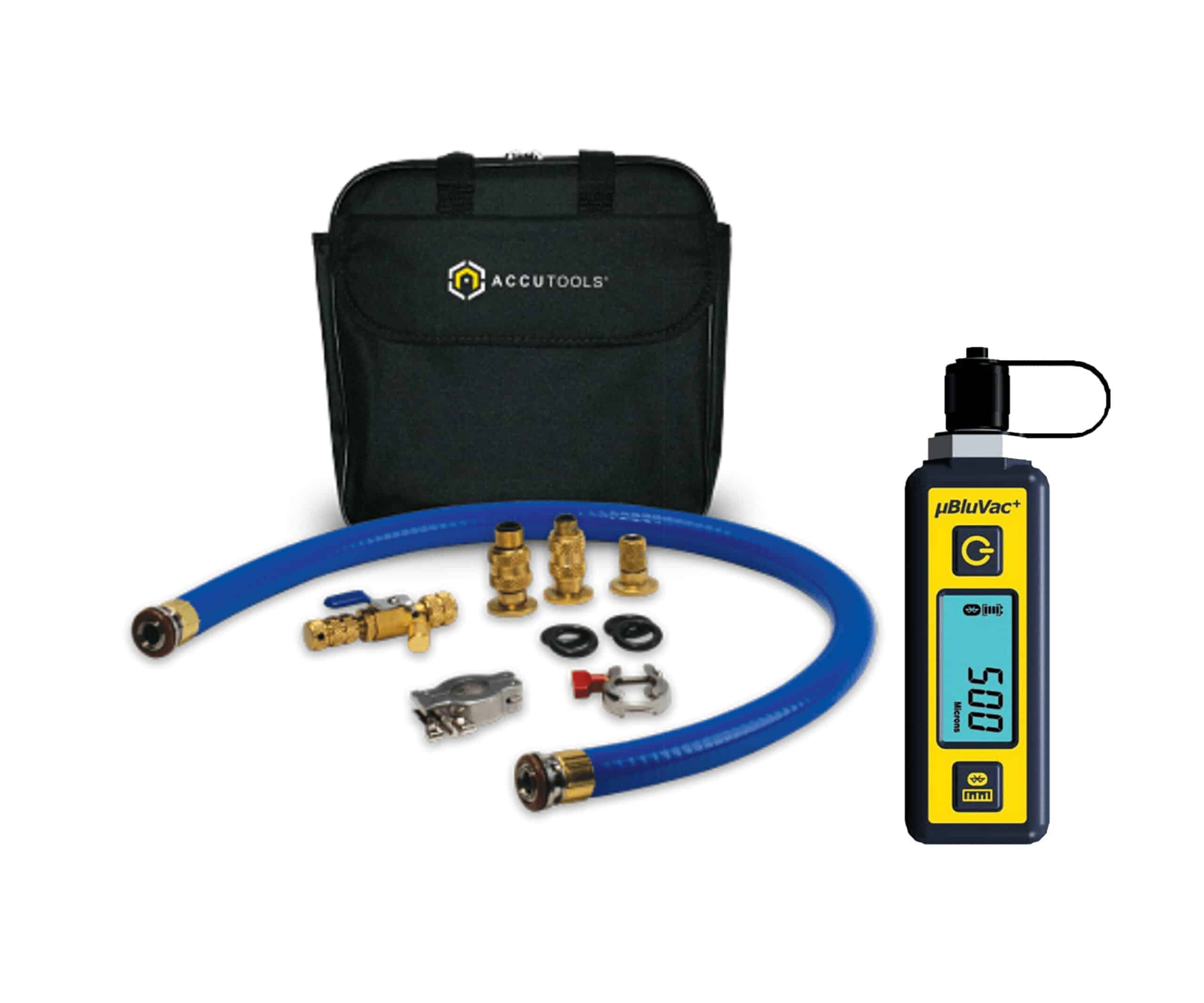 TruBlu Evacuation Kit Set Up with Pump - HVACTOOLS New Zealand