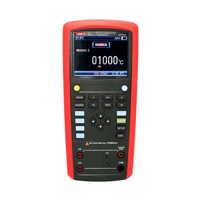 Uni-T UT714 Multifunction Temperature Process Calibrator | HVACTOOLS ...
